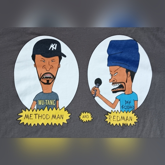 Bella Canvas | Shirts | Wutang Beavis Butthead Tshirt Method Man Redman ...